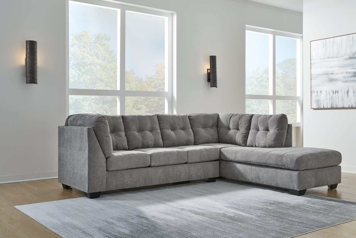 Marleton 2-Piece Sectional with Chaise Maryland and Manassas VA ...